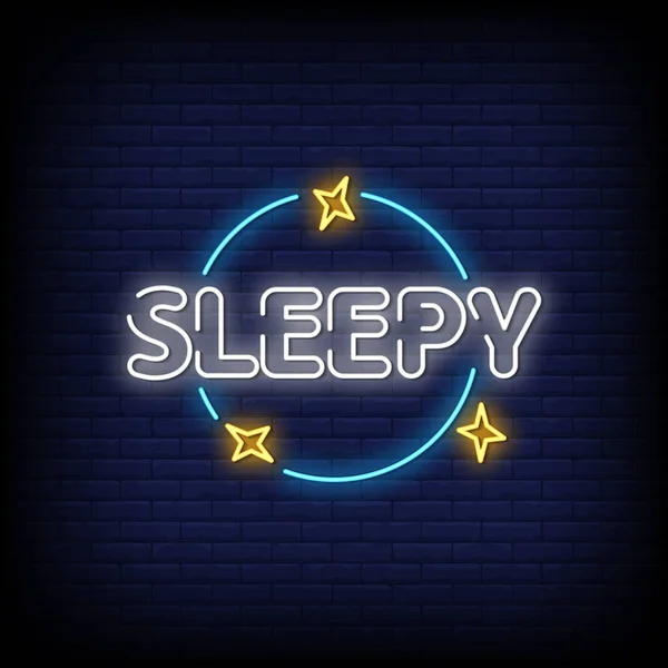 Good Night Sleep Tight Phrase Poster Neon Style Inspirational Quote ...