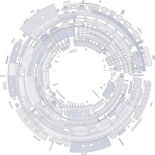 Abstract Technology Background Circle Stock Vector by ©artdigitalolena ...