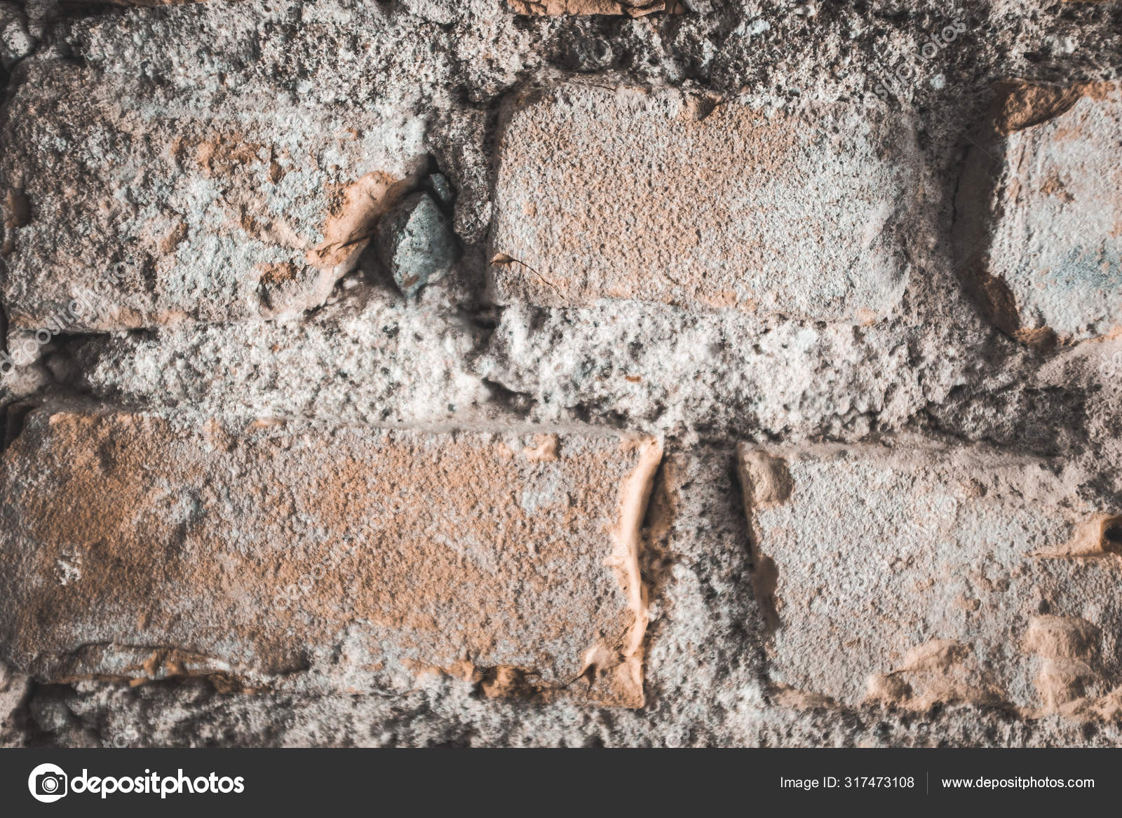 Sand Color Brick Wall Texture Background Stock Photo by ©Aleksmfoto ...
