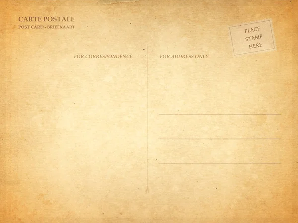 Back side of old postcard — Stock Photo © mirabellart #4525086