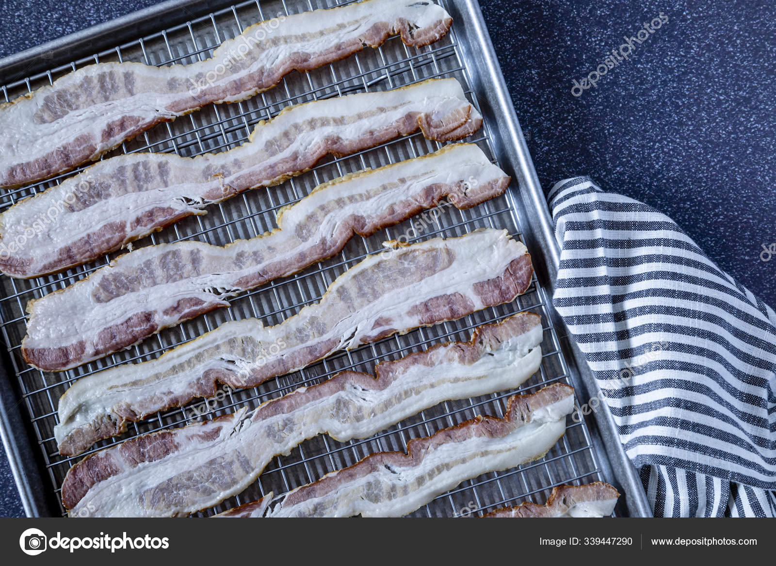 Blue Strip Of Bacon