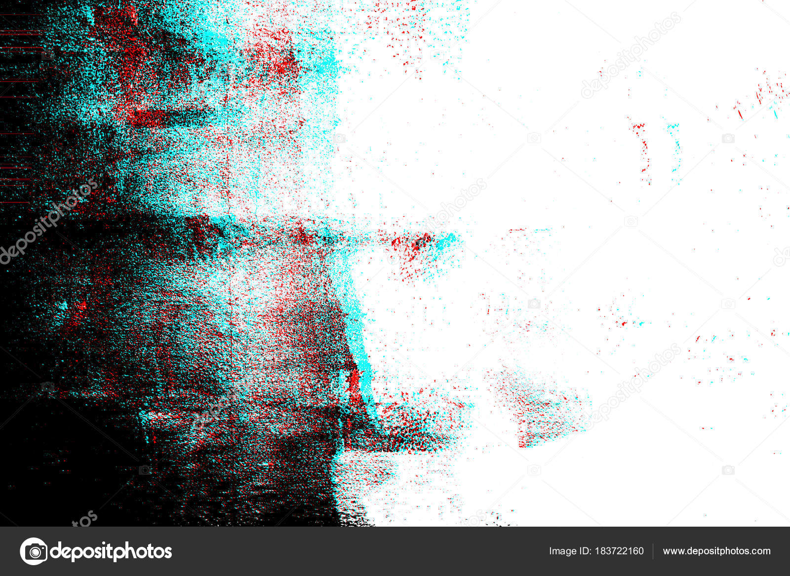 Abstract photocopy texture background, Color double exposure, Gl Stock ...