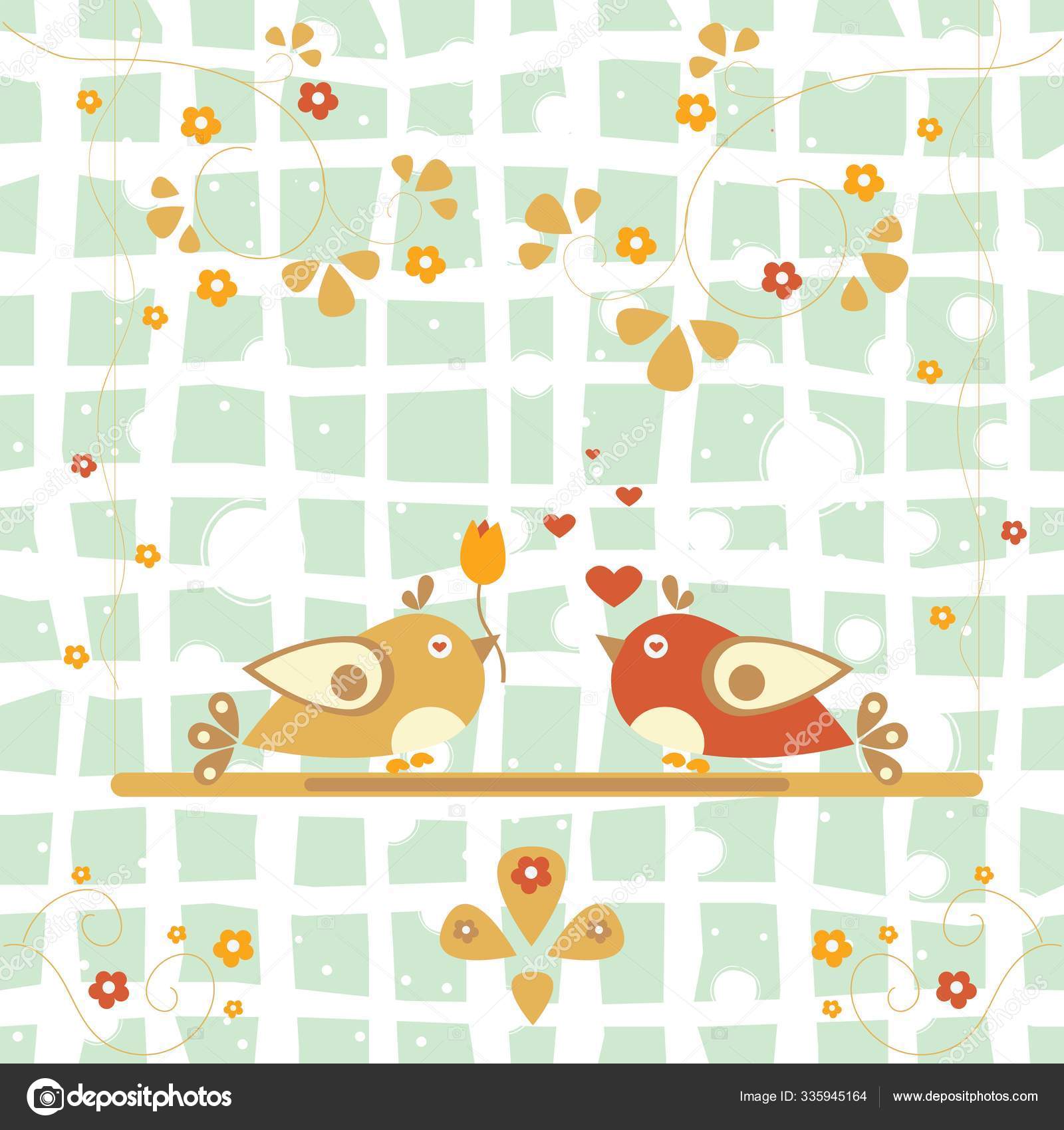 Hand Drawn Elements Delicate Design Simply Vector Illustration Stock ...