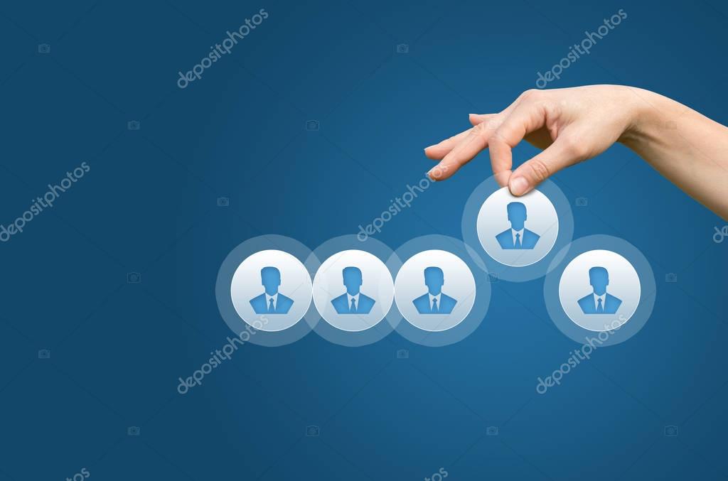 Choosing the best candidate Stock Photo by ©NataliMis 129165354