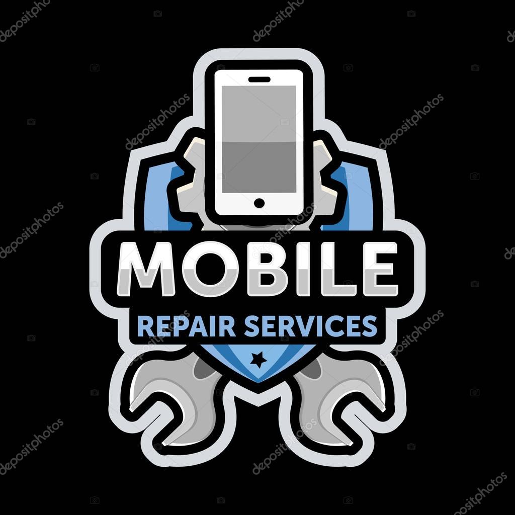 Mobile repair logo icon Stock Vector Image by ©NataliMis #129166354