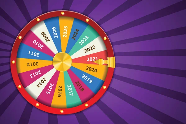 Spinning wheel fortune Vector Art Stock Images | Depositphotos