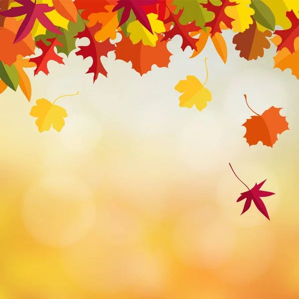 Autumn, fall card, banner. Garden party decoration. String of polygonal ...