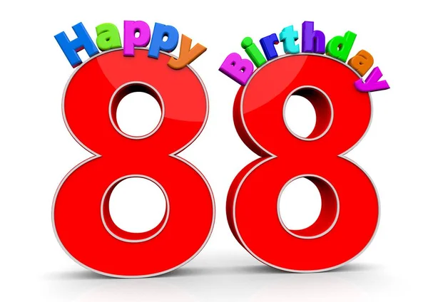 The big red number 60 with Happy Birthday Stock Photo by ©jonaswolff ...