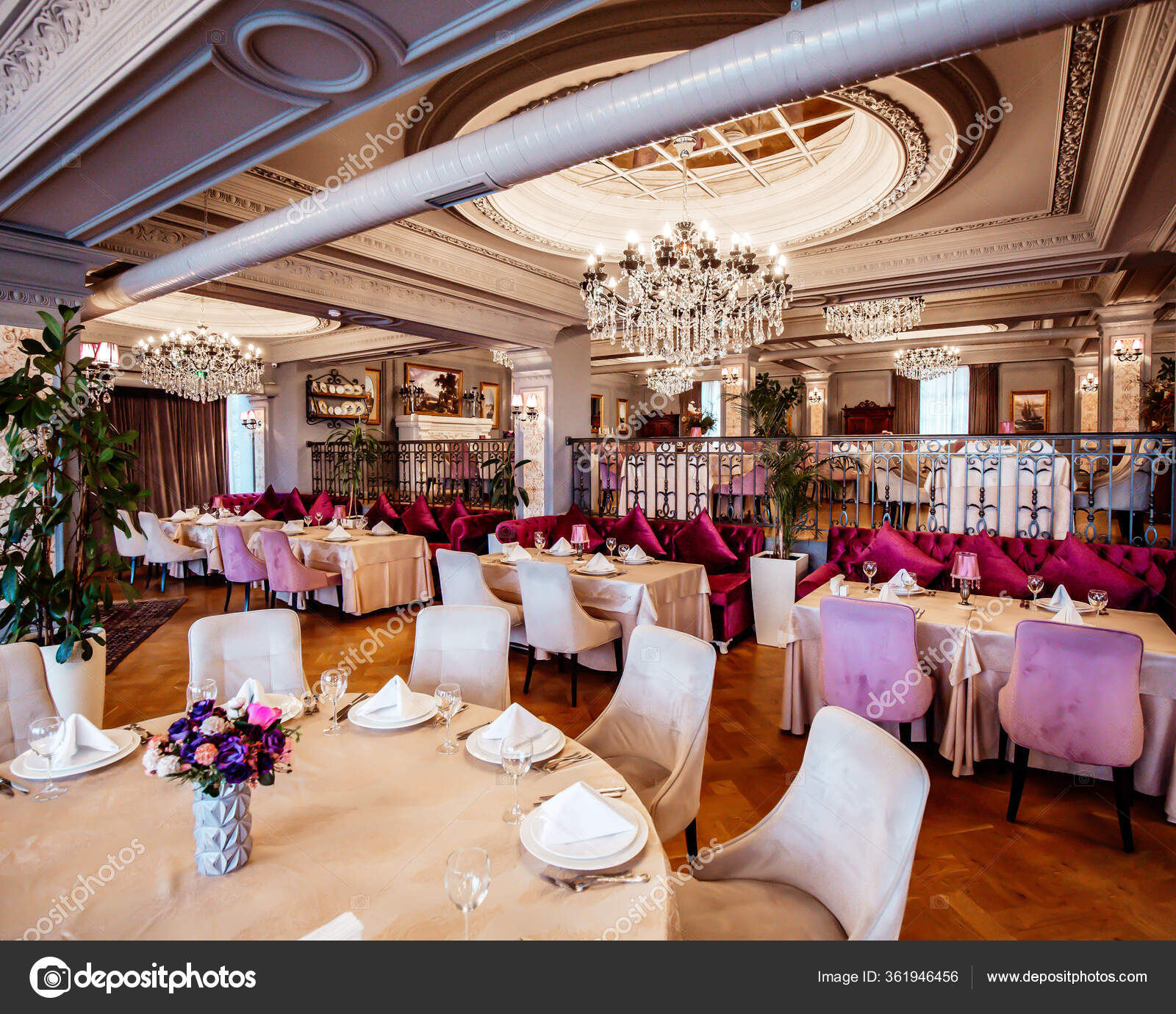 Fancy Restaurant Booths