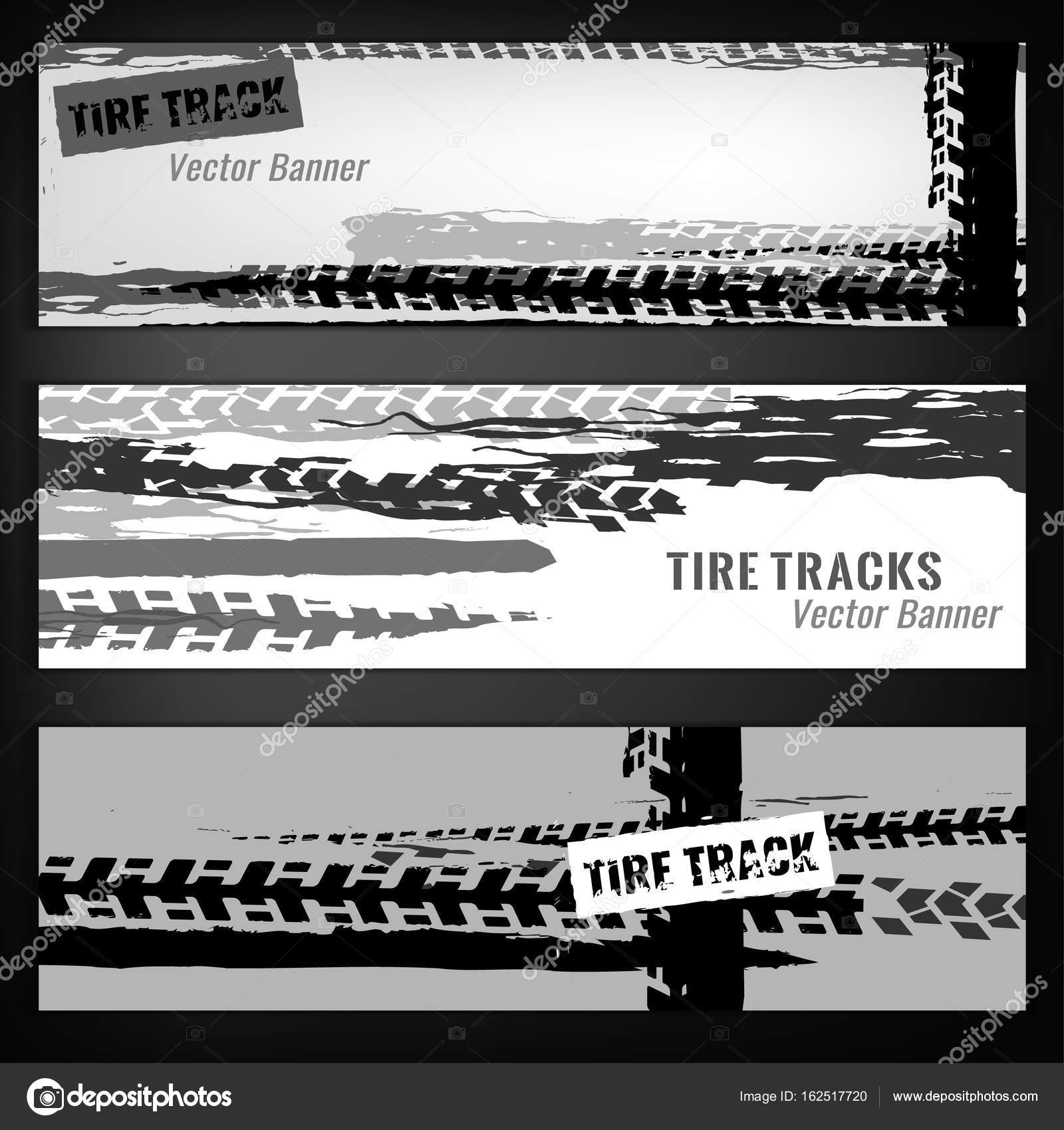 Tire Banner Template Stock Vector Image by ©annyart #162517720