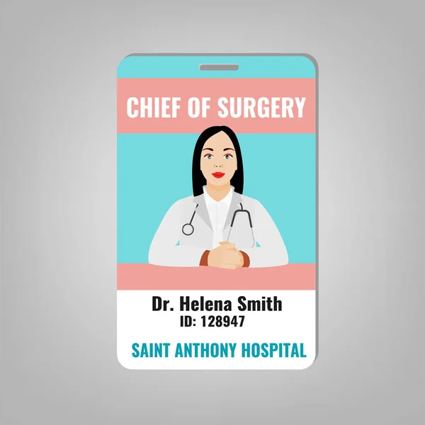 14,798,979 Doctor id card Vector Images | Depositphotos