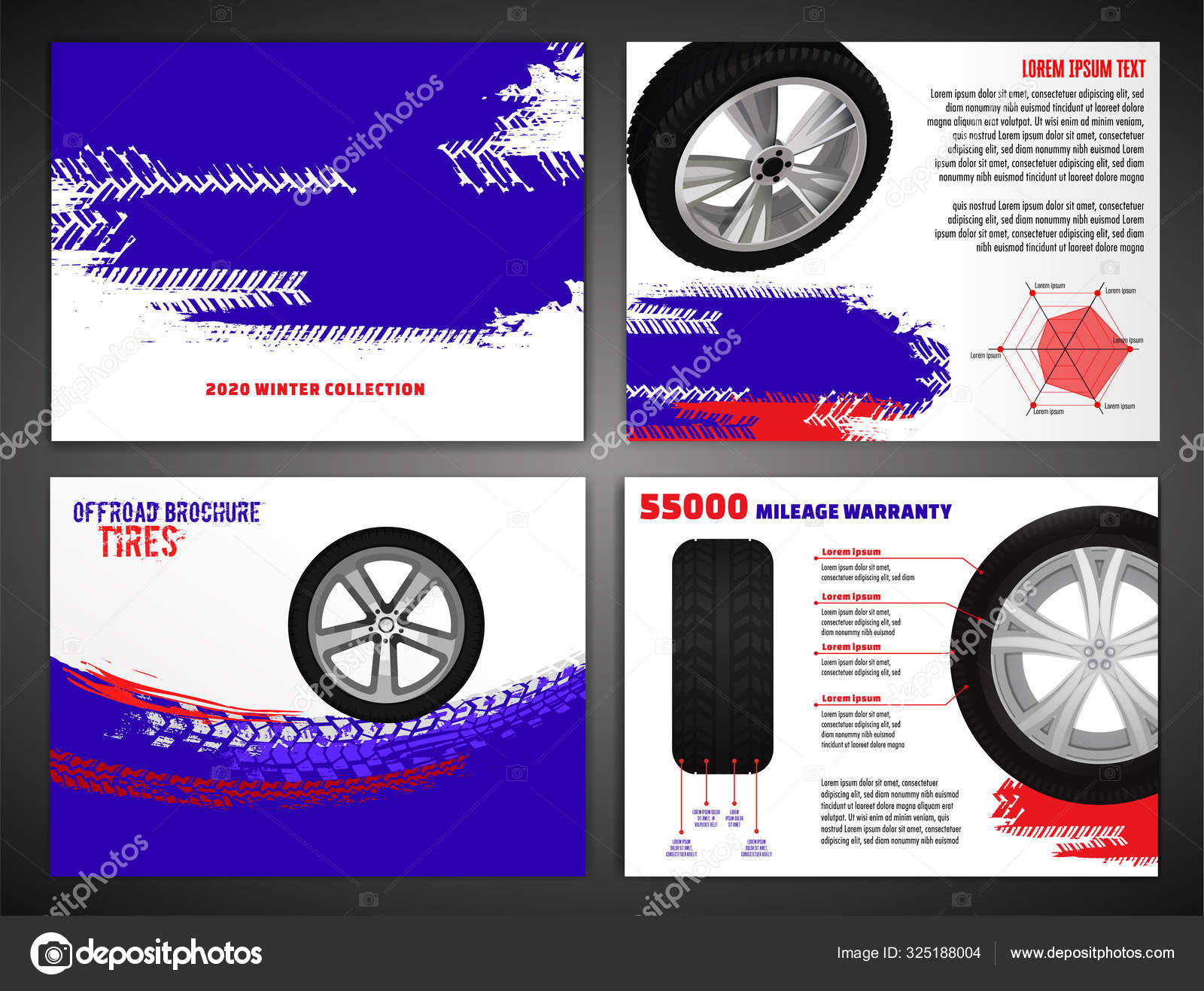Vector automotive brochure template Stock Vector by ©annyart 325188004
