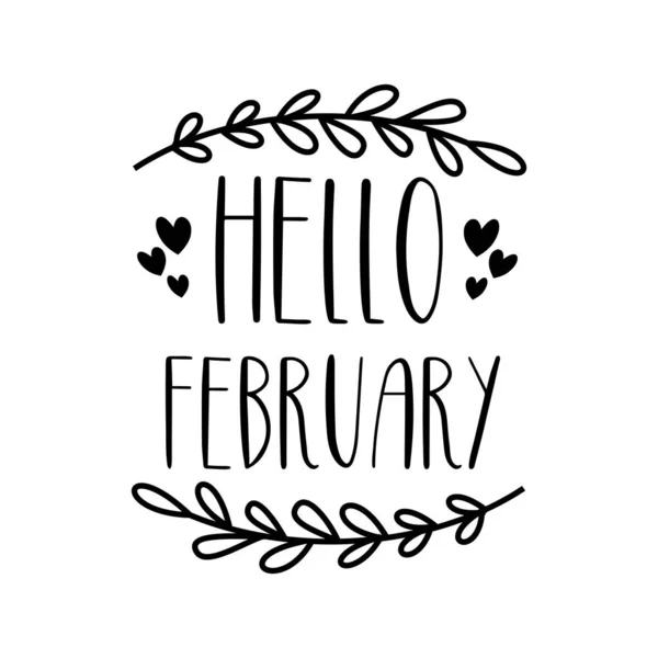 100,000 Hello february Vector Images | Depositphotos