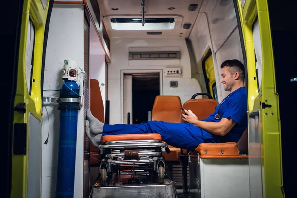 Paramedic sitting Stock Photos, Royalty Free Paramedic sitting Images ...