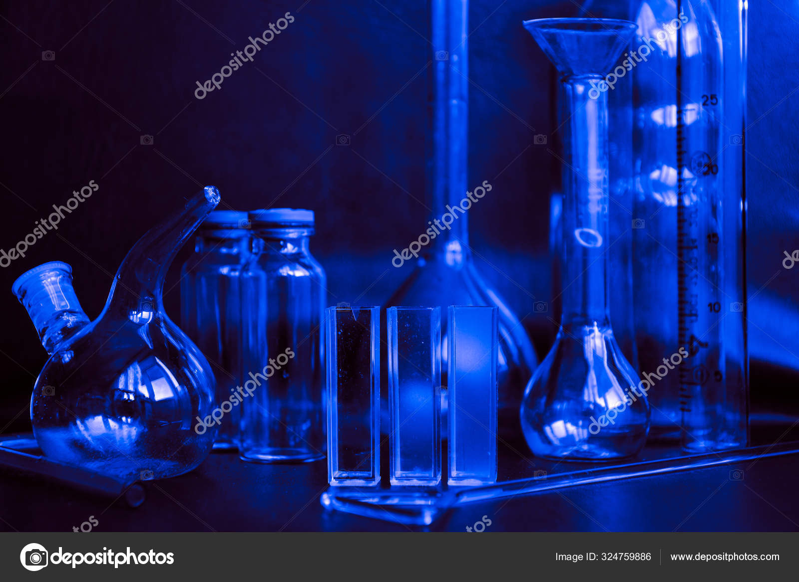 Laboratory Glassware Wallpaper