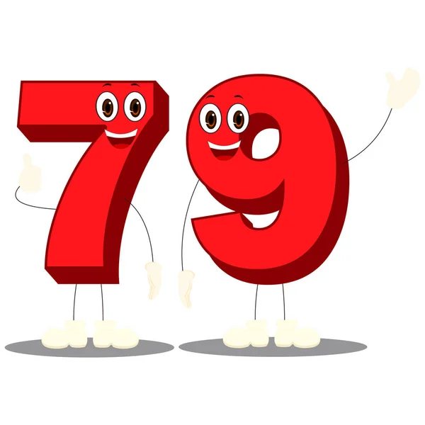 79 numbers, Royalty-free 79 numbers Vector Images & Drawings ...