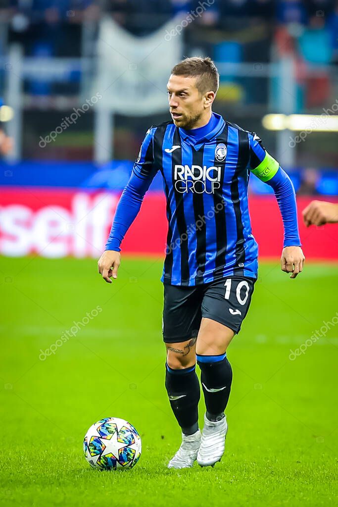 Alejandro Gómez de Atalanta BC durante la temporada de fútbol italiano ...
