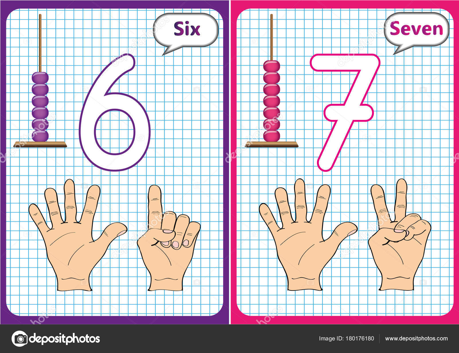 Aprender los números 0-10, Tarjetas Flash, actividades educativas ...