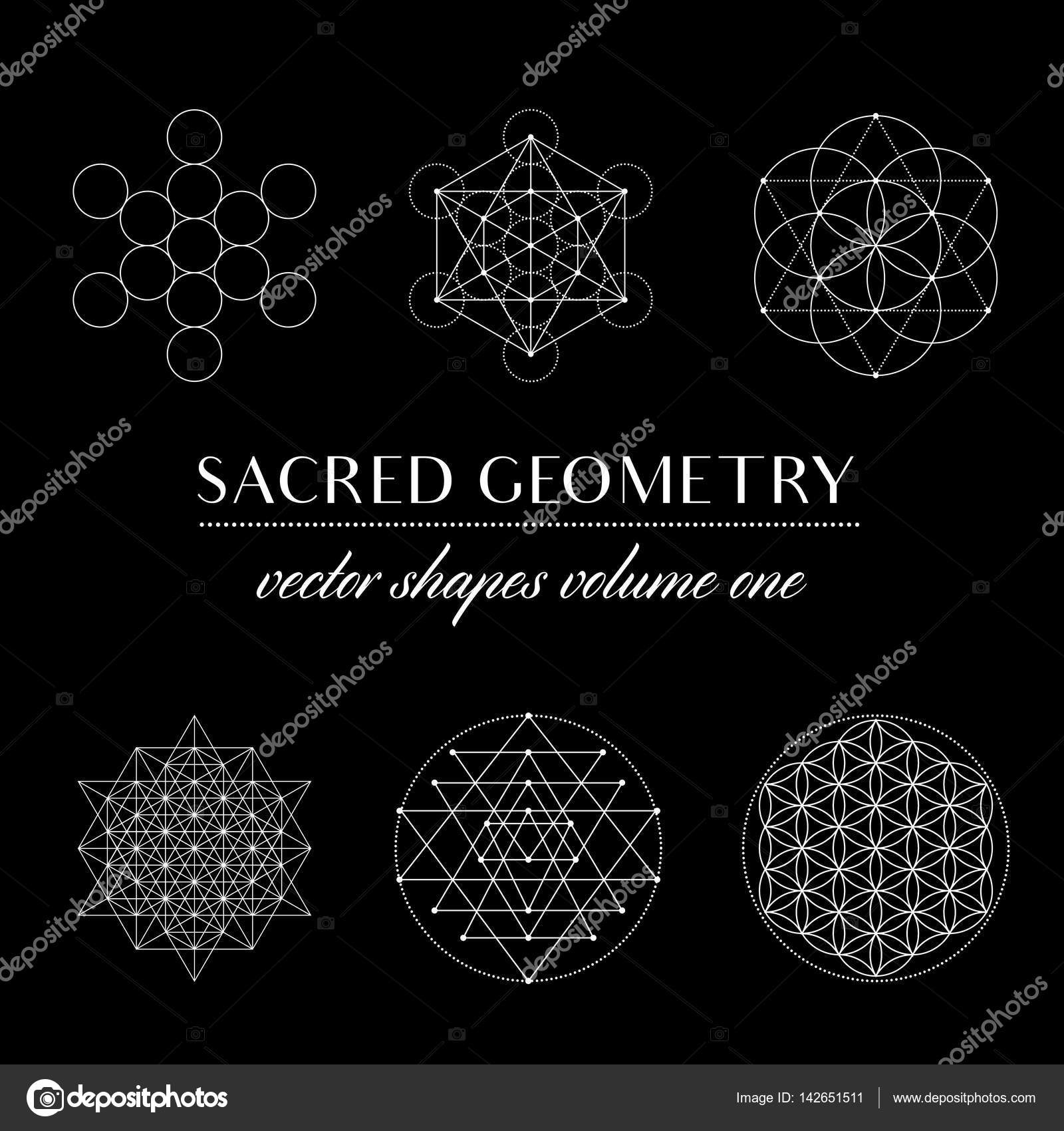 Sacred Geometry Volume One — Stock Vector © giraphics #142651511