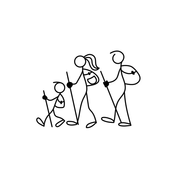 Family Stick Figures