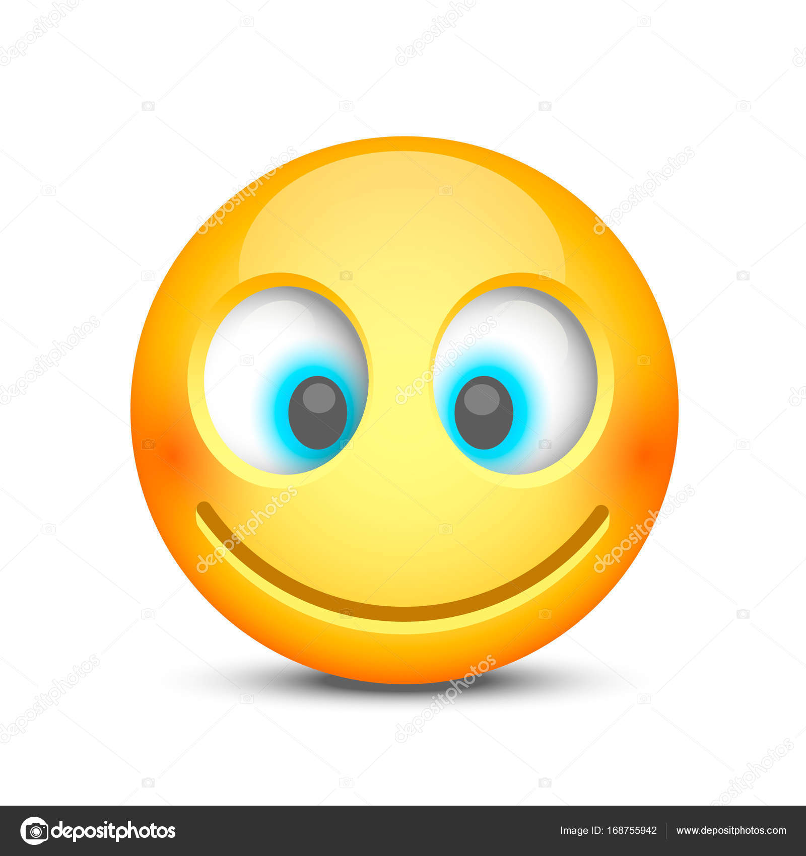 Smiling face emotions, happy eyes. Stock Vector Image by ©hobbit_art ...