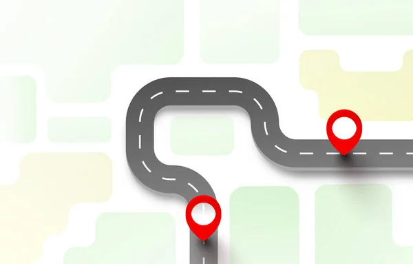 Road Trip taxi, Pave the Route, location information. Stock Vector by ...