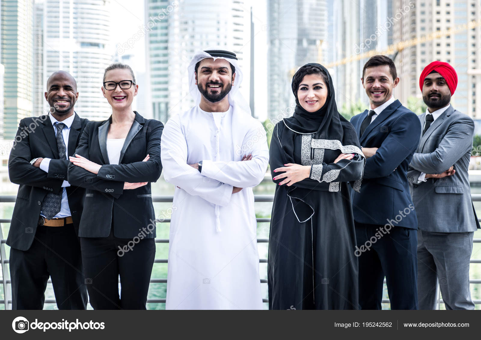 Mixed business team making agreements on future business plans Stock ...