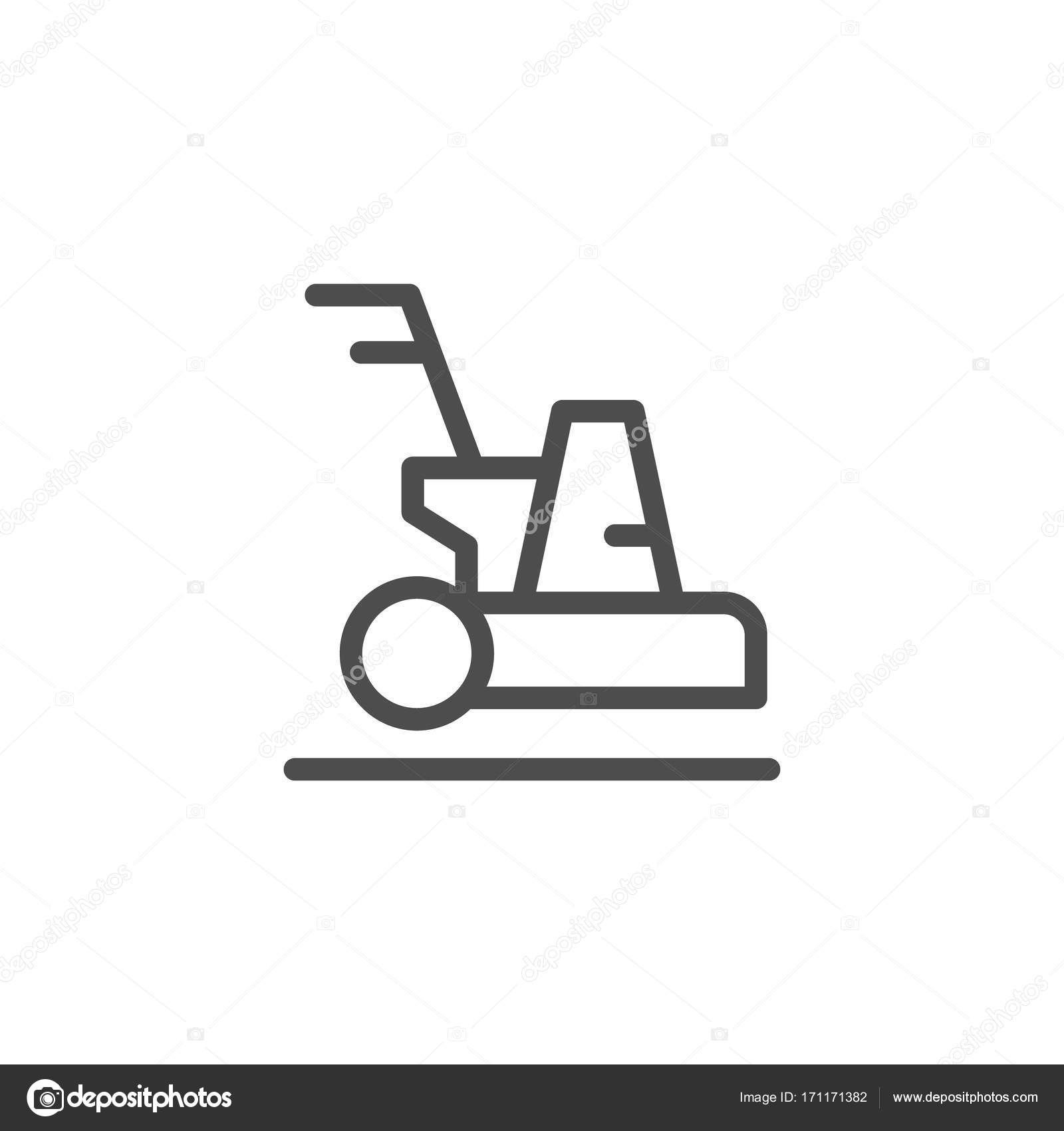 Cleaning machine line icon Stock Vector Image by ©motorama #171171382