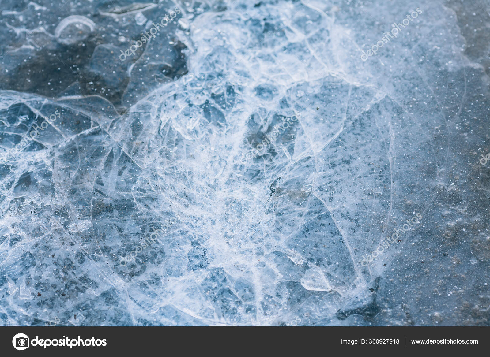 Dark Ice Background