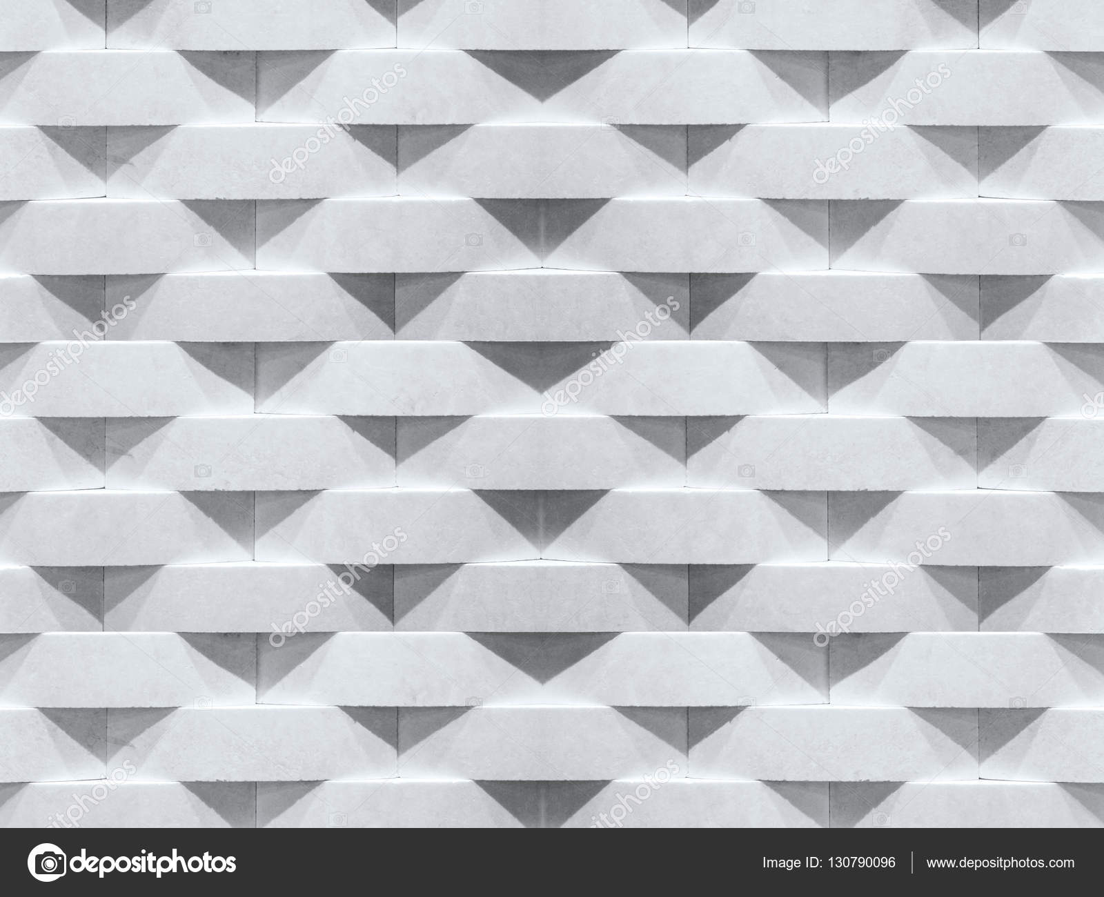 Wall background. Geometric curve stone brick pattern. Stock Photo by ©P ...