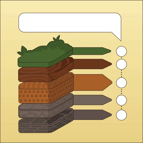 ᐈ Cartoon soil layer stock illustrations, Royalty Free soil layers ...
