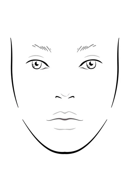 Diagram Van Een Leeg Gezicht