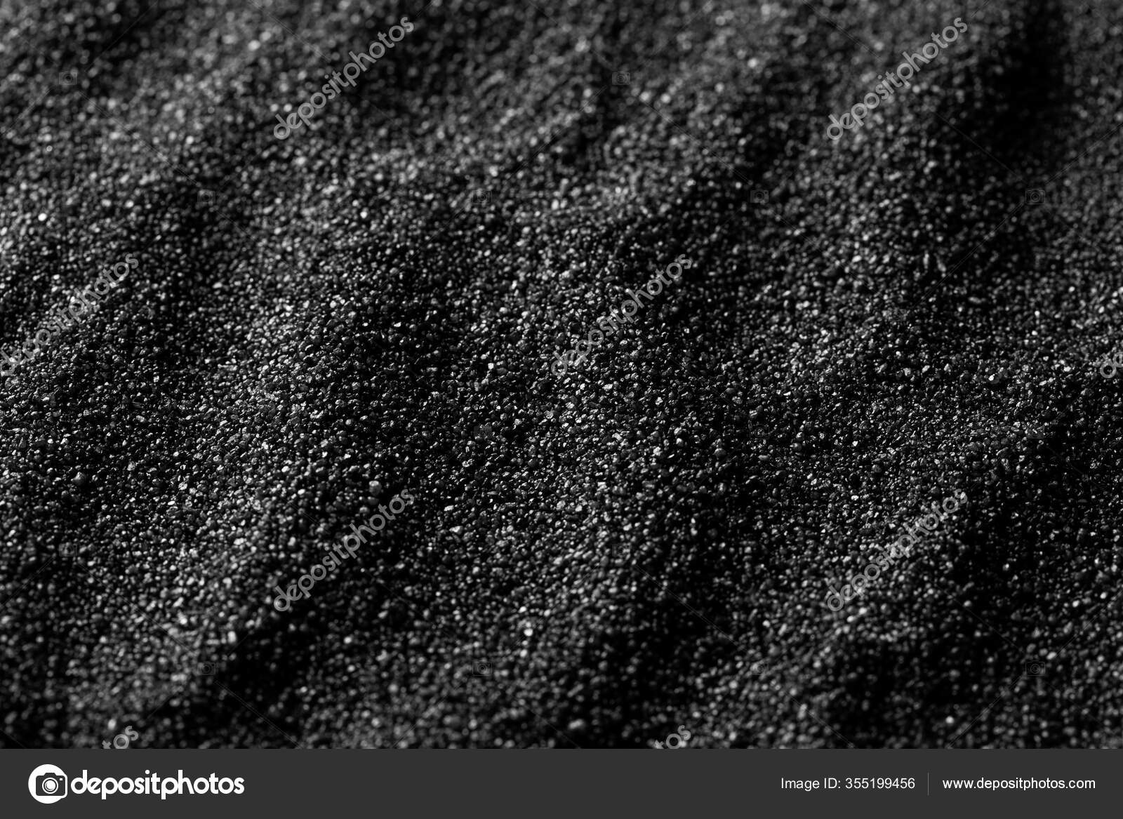 Black sand dunes background. Bump trace. Creative sand relief. — Stock ...