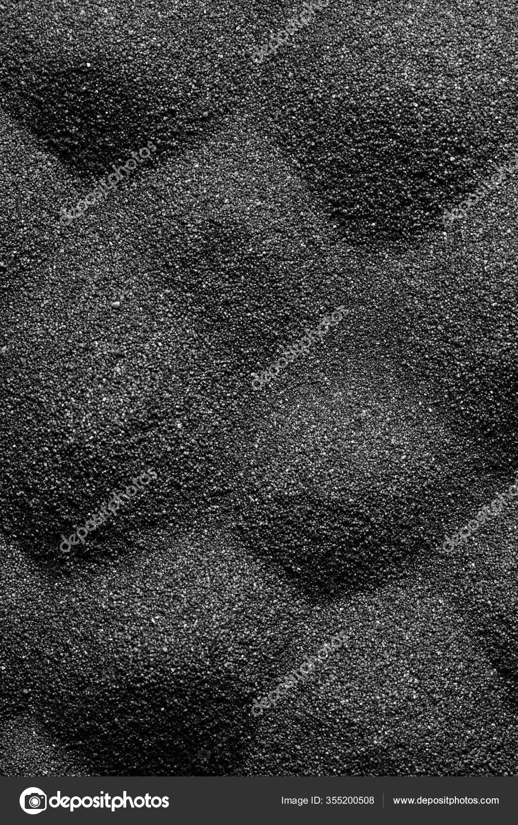 Black sand dunes background. Bump trace. Creative sand relief. — Stock ...