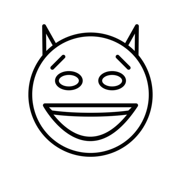 Demon Smiley Face