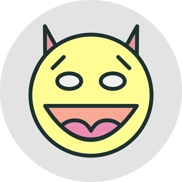 Sexy Devilish Smiley Face