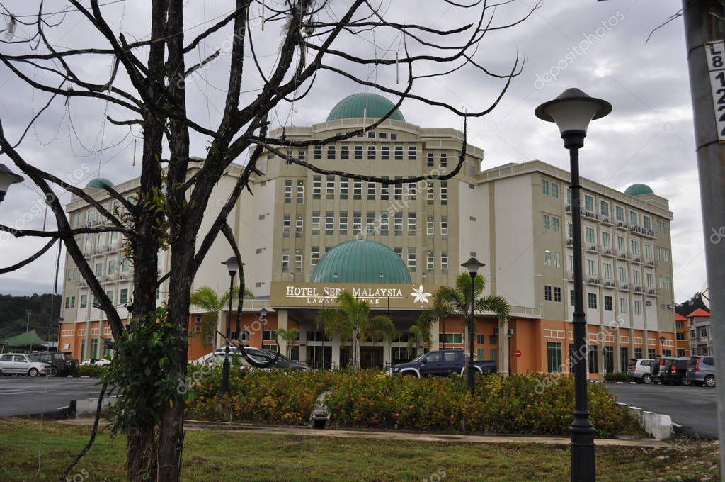 Marudi Lawas, Sarawak / Malasia - 7 de octubre de 2019: Los hermosos ...