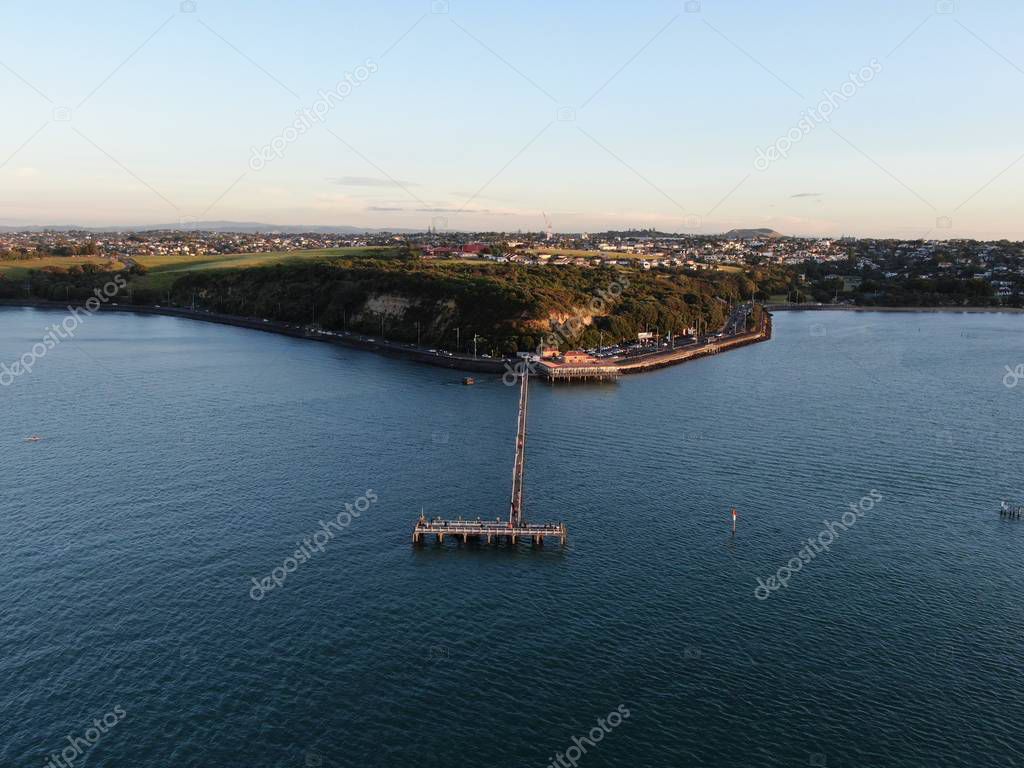 Viaduct Harbour, Auckland / Nueva Zelanda - 29 de diciembre de 2019: The Judges Bay, Okahu Bay y ...