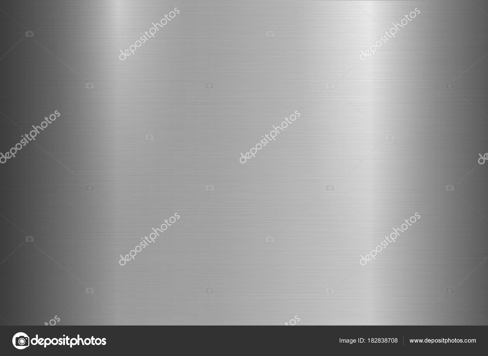 Bright brushed metallic texture, background. Shiny polished metal ...