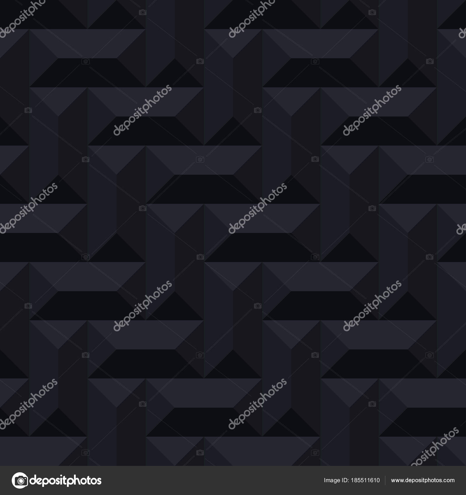 Tile seamless texture - geometric dark pattern. Abstract background ...