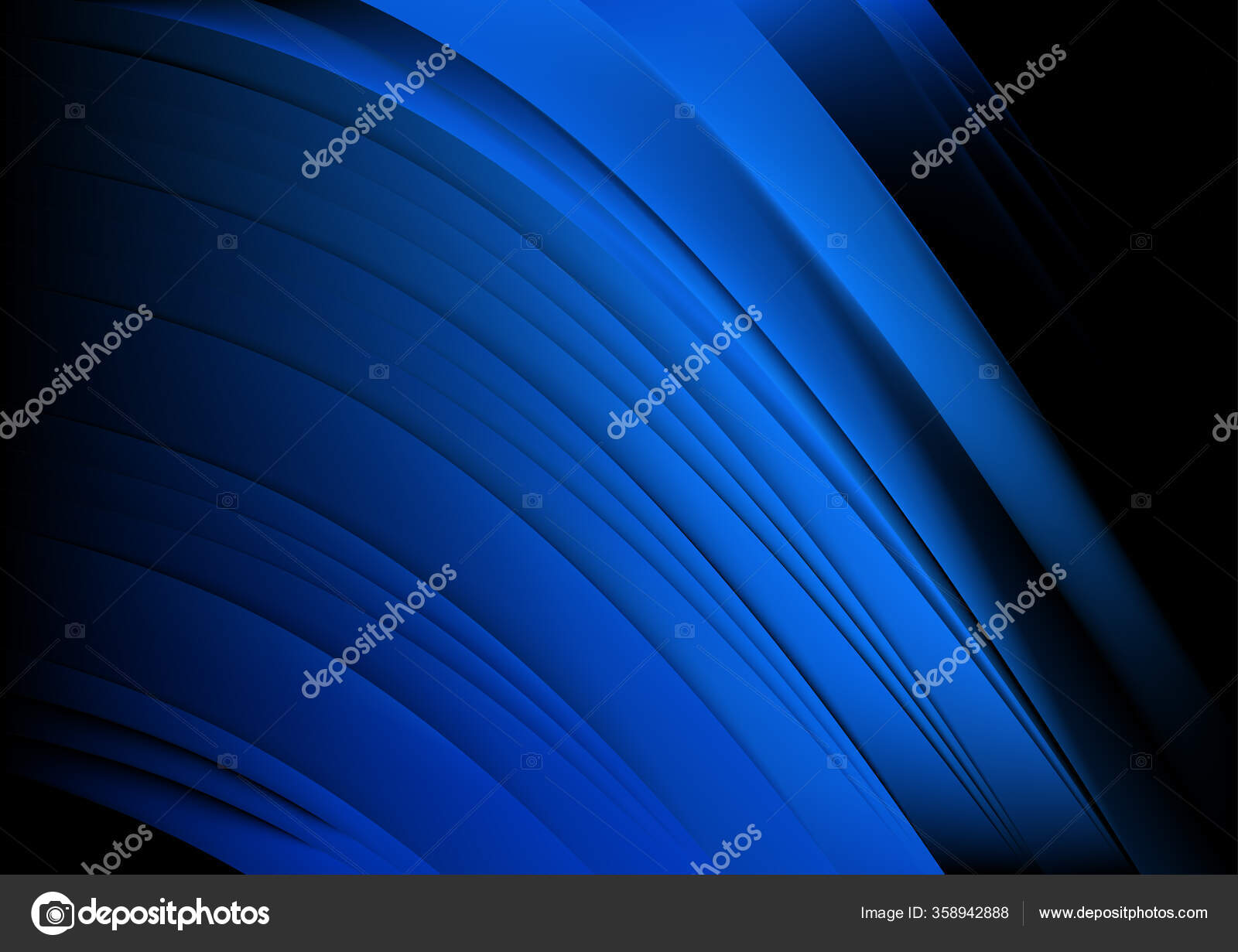 Blue Light Concept Background Vector Illustration Design Beautiful ...