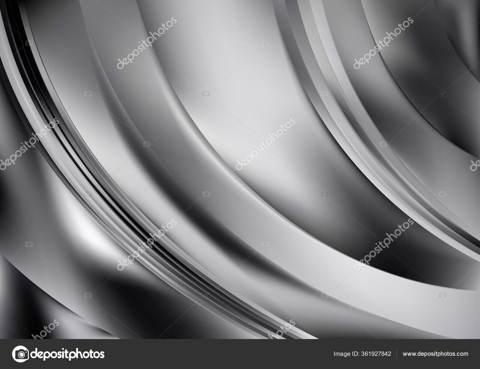 White Monochrome Abstract Background Vector Illustration Design Stock ...