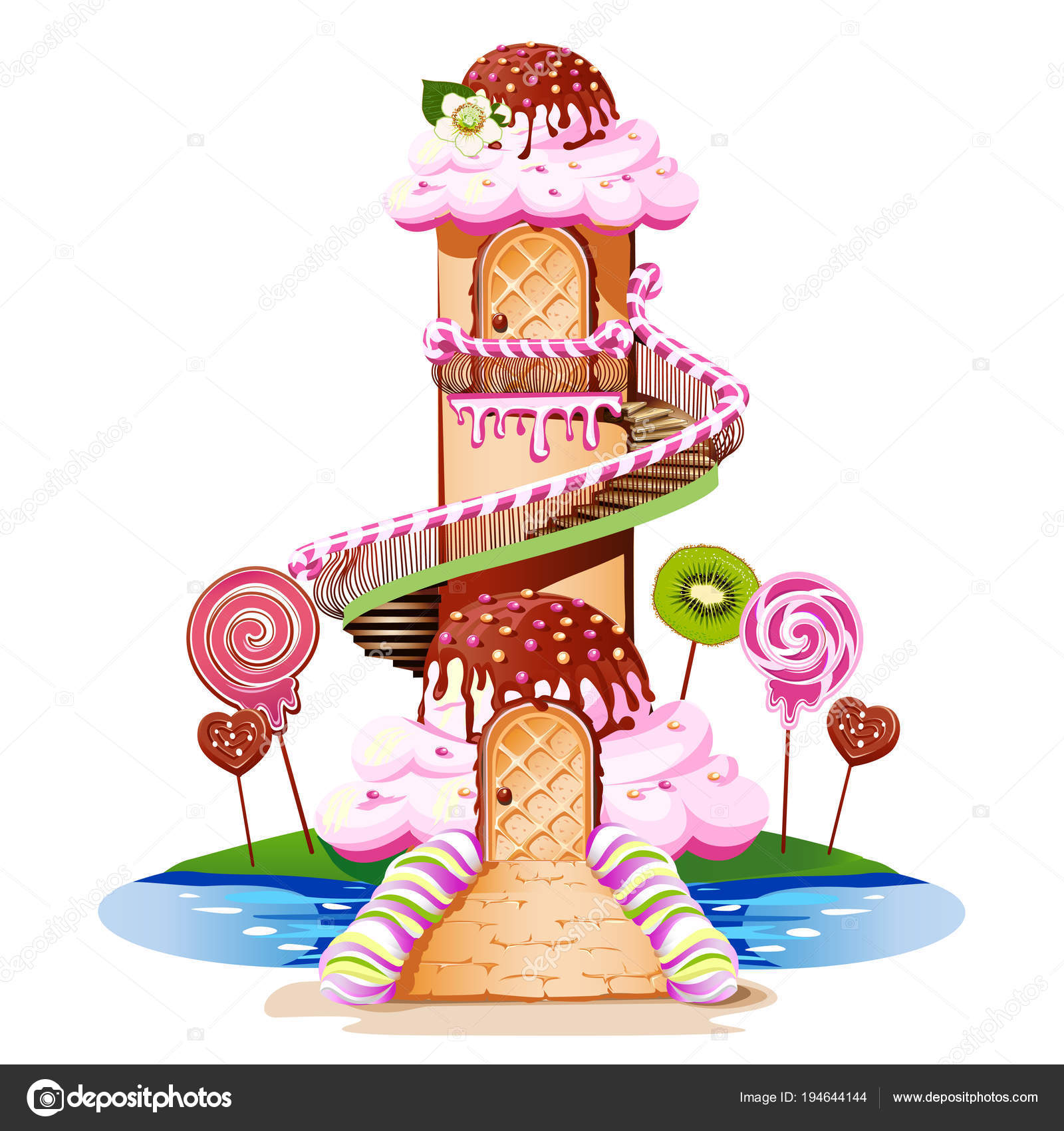 Candy Castle Drawing