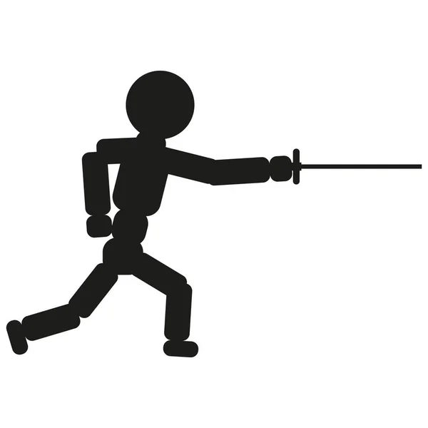 Woman Beating Man Stick Figure Sign Symbols Vector Illustration Female ...