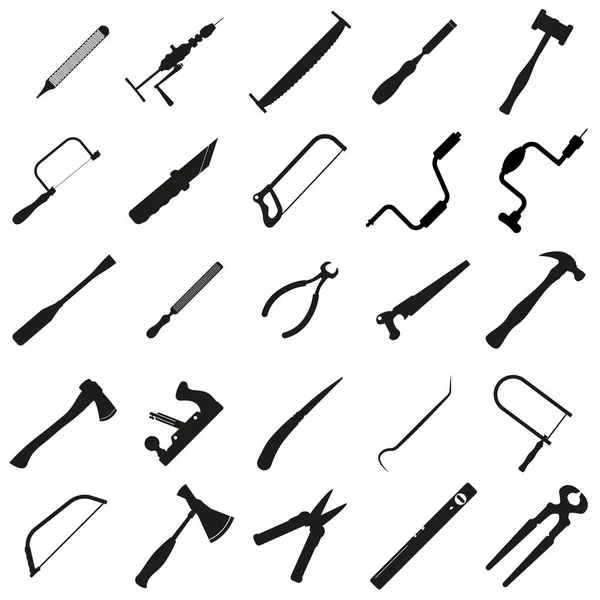 Construction equipment icons set — Stock Vector © Kittichai #43434071