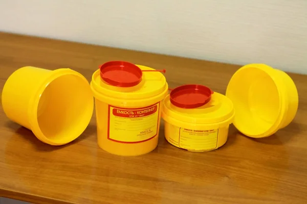 Medical waste container Stock Photos, Royalty Free Medical waste ...