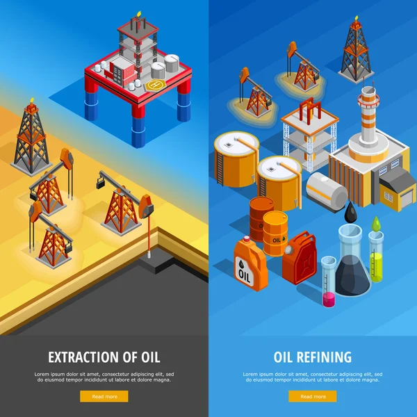 Oil Industry Isometric Flowchart — Stock Vector © macrovector #186267574