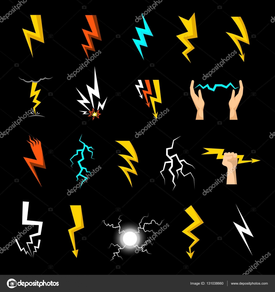 Soubor ikony blesku Stock Vektor od ©macrovector 131038660