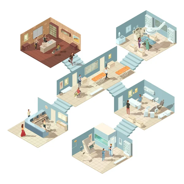 Hospital isometric Stock Vectors, Royalty Free Hospital isometric ...