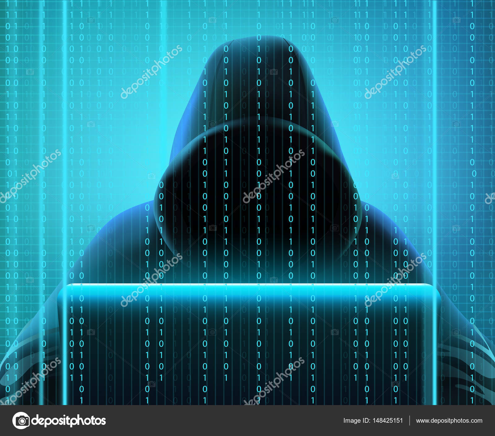 Hacker Code Realistic Composition Stock Vector Image by ©macrovector ...